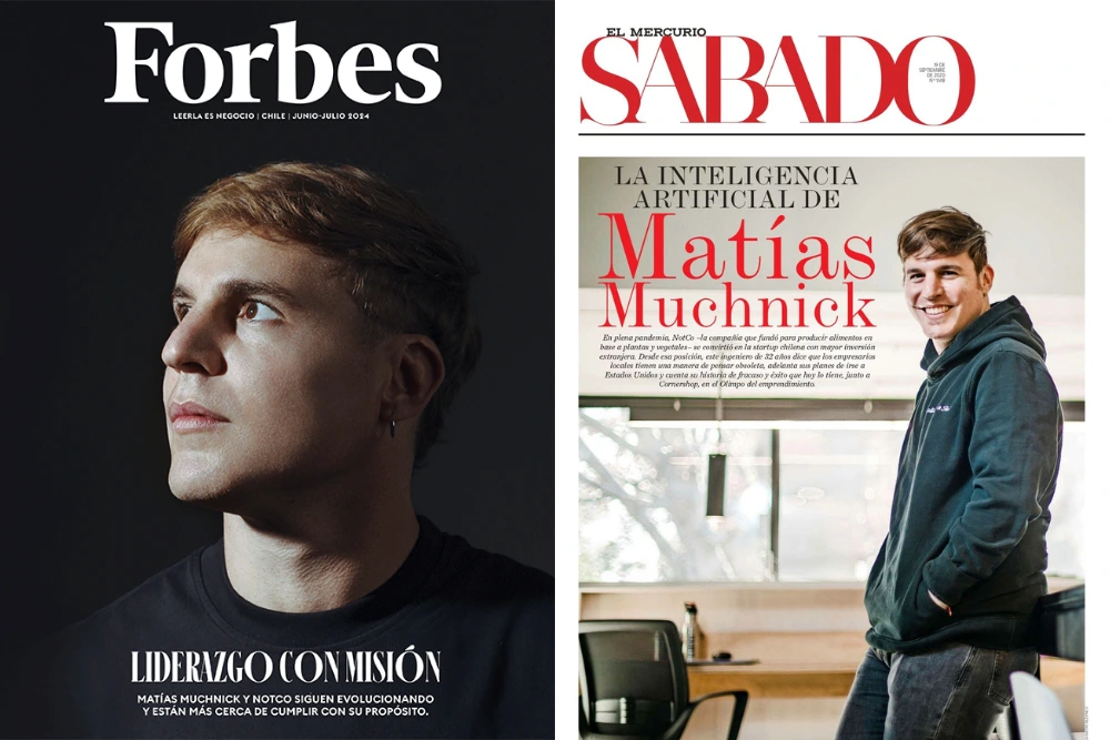 Matias Muchnick, CEO da NotCo: "O Chile está cheio de talento" | Marca ...